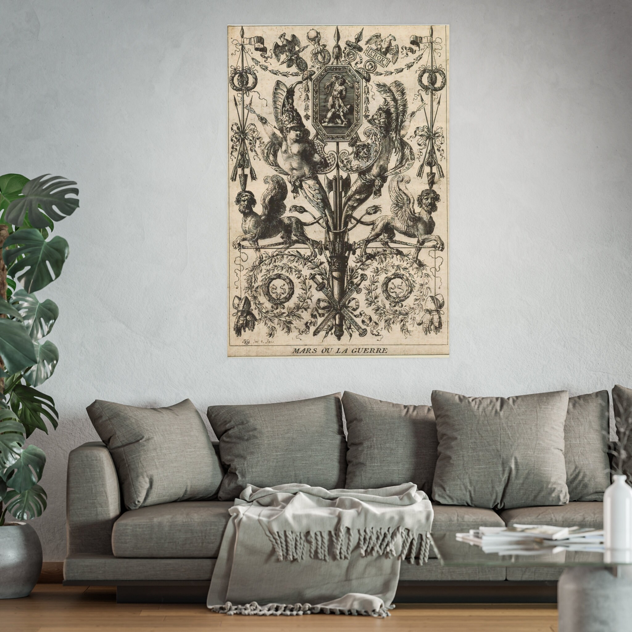 1500's Grotesque Engraving Museum Grade Art Reproduction - Etsy