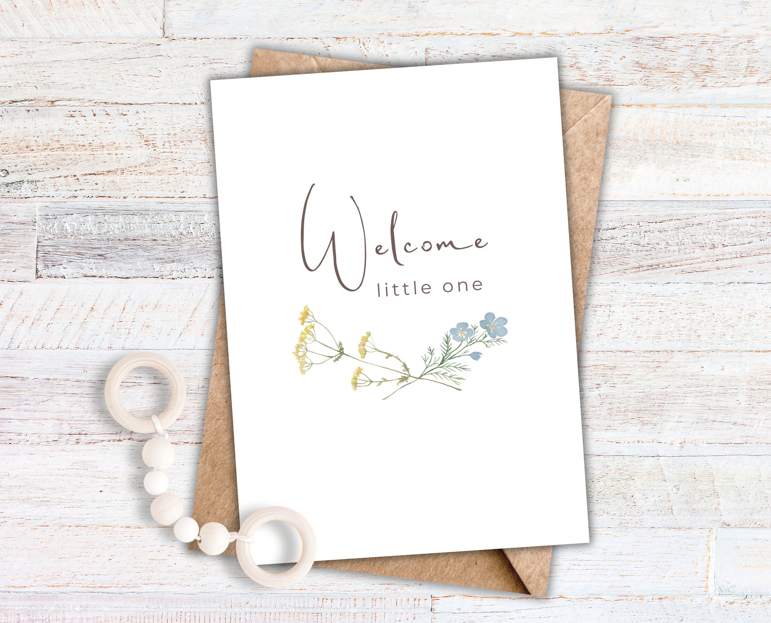 New Baby Card Printable | Baby Shower Card | Baby Congratulations ...