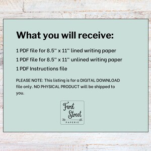 Sweet Pea Printable Stationery, Floral Writing Paper, Pink Watercolor ...