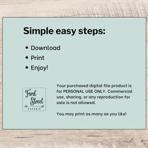 Printable Stationery, Botanical Writing Paper, Green Leaves, US Letter ...