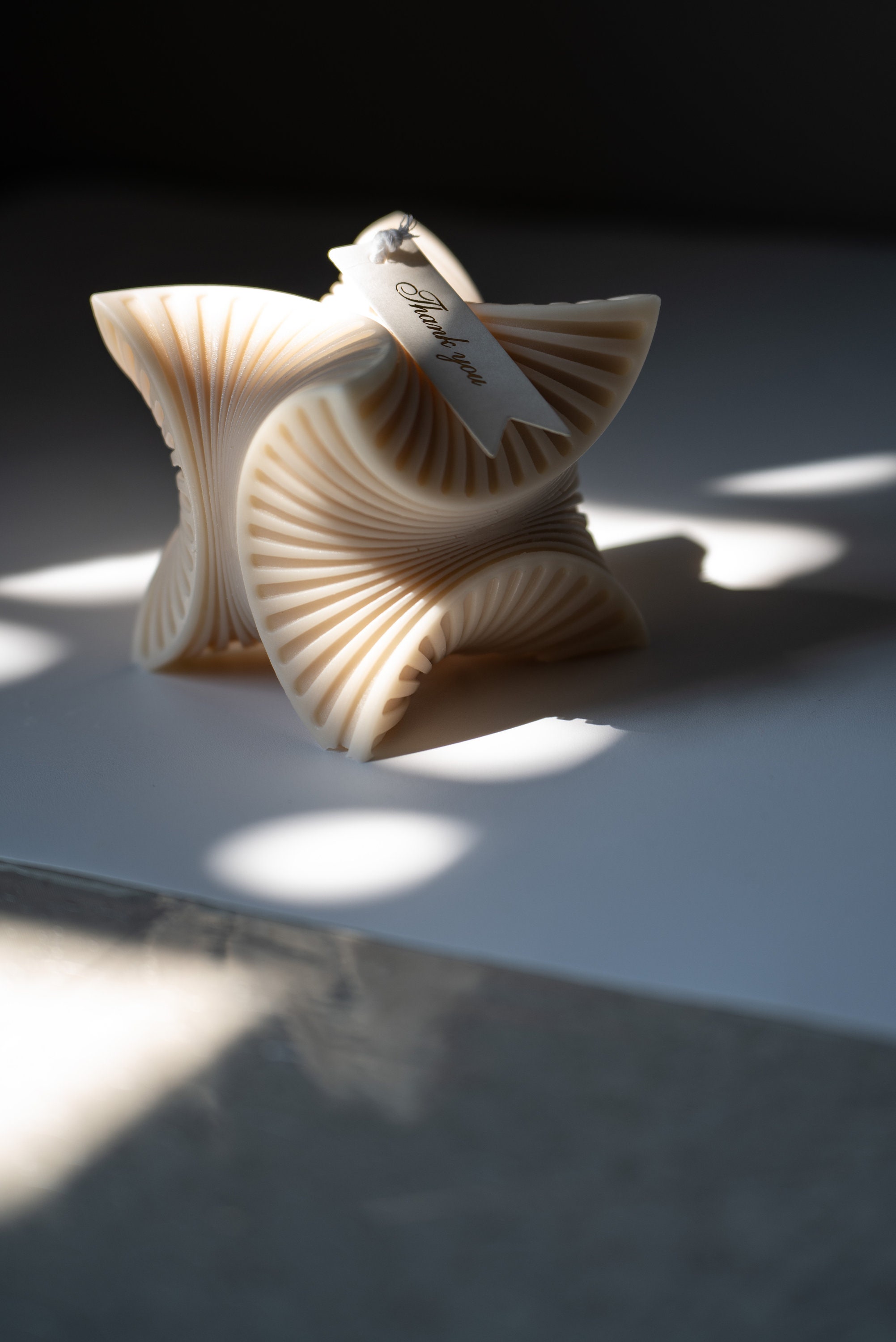 Geometric Spiral Candle / Handmade Candle /soy Wax / Home Decore / Gift ...