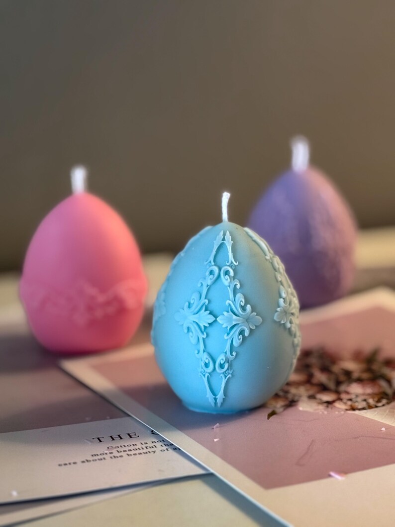 Easter Egg Candle / Handmade Candle / Easter Egg / Home Decore /soy Wax ...