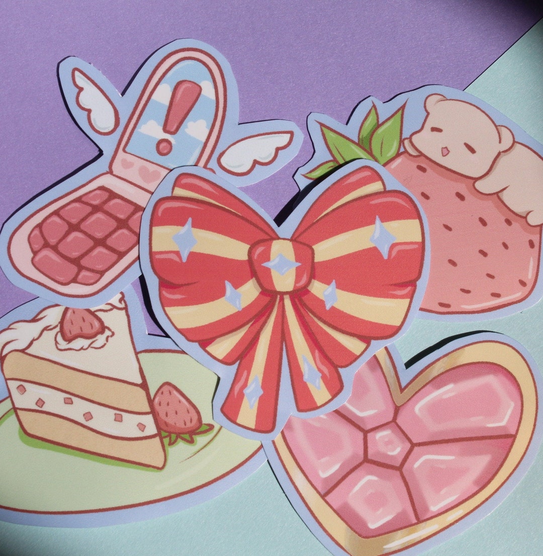 Magical Girl Sticker Pack - Etsy