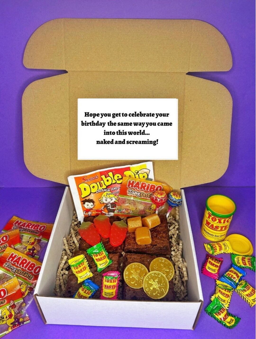 The Celebration Brownie Box - Etsy