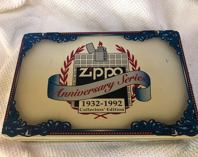 Zippo Anniversary Series 1932-1992 Collectors Edition Complete Set of 6 ...