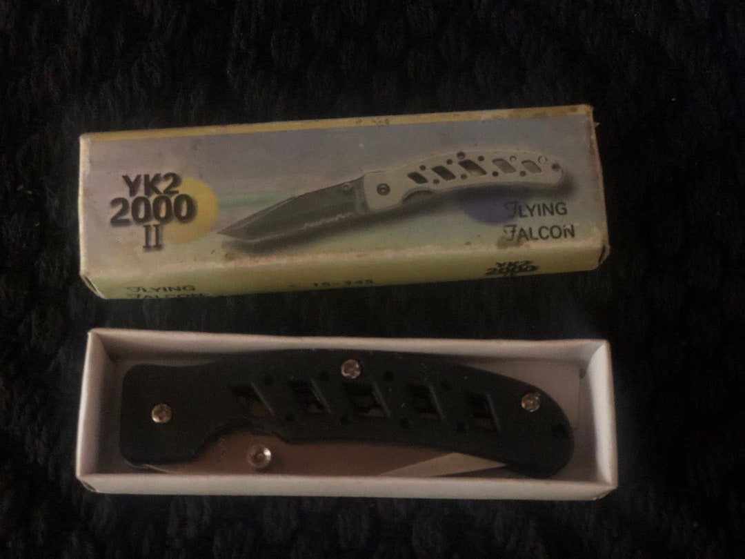 YK2 Flying Falcon Pocket Knife Model 15-345 - Etsy