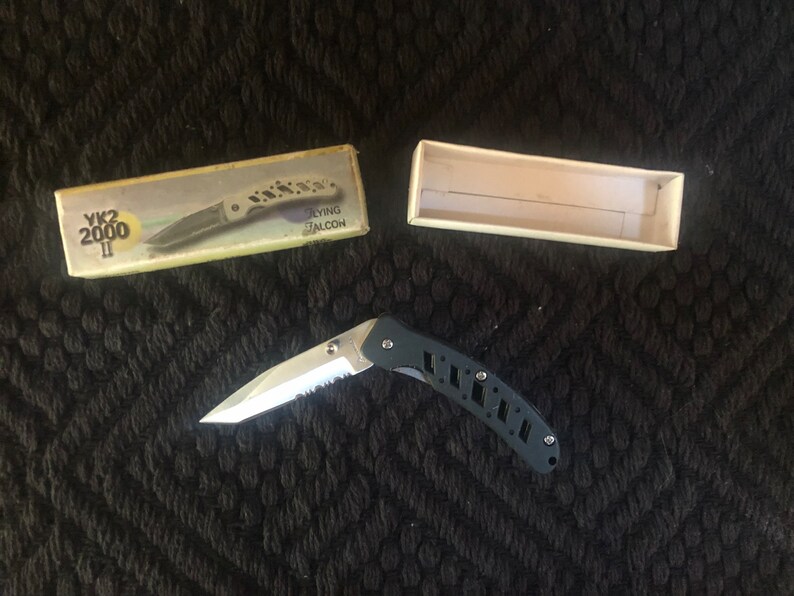 YK2 Flying Falcon Pocket Knife Model 15-345 - Etsy
