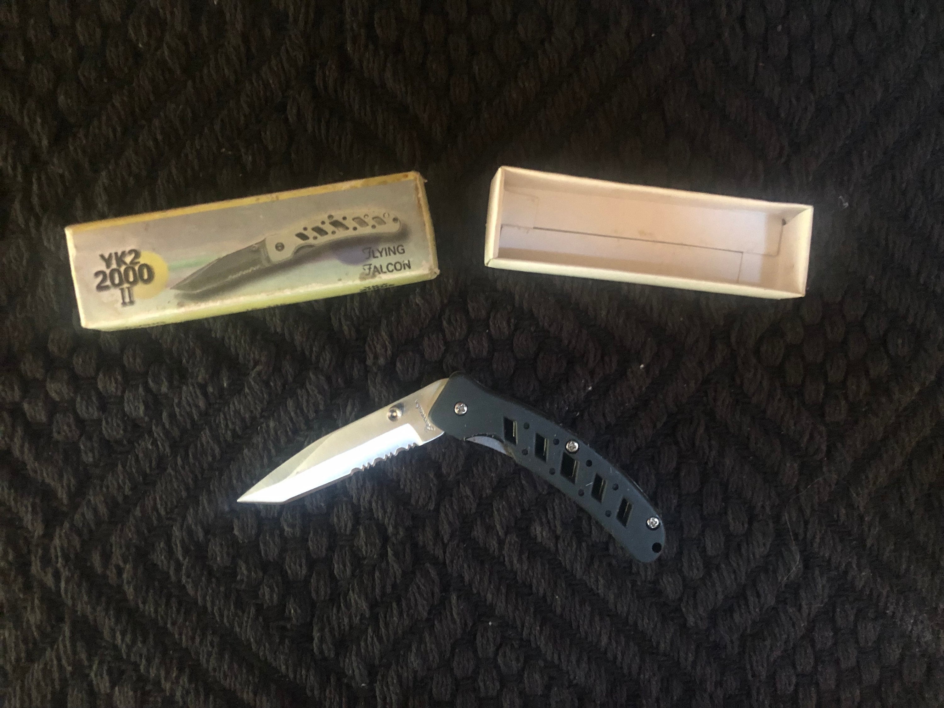 YK2 Flying Falcon Pocket Knife Model 15-345 - Etsy