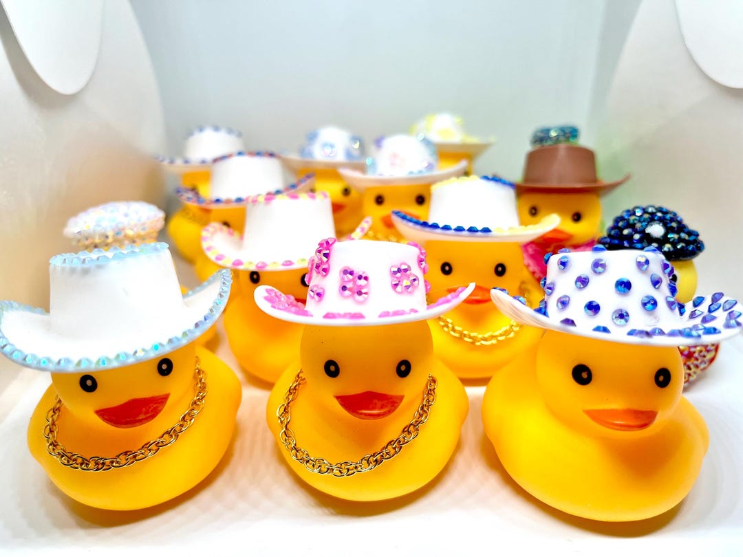 Rhinestone Rubber Ducks - Random Bling Ducks - Pack of 12 - Etsy