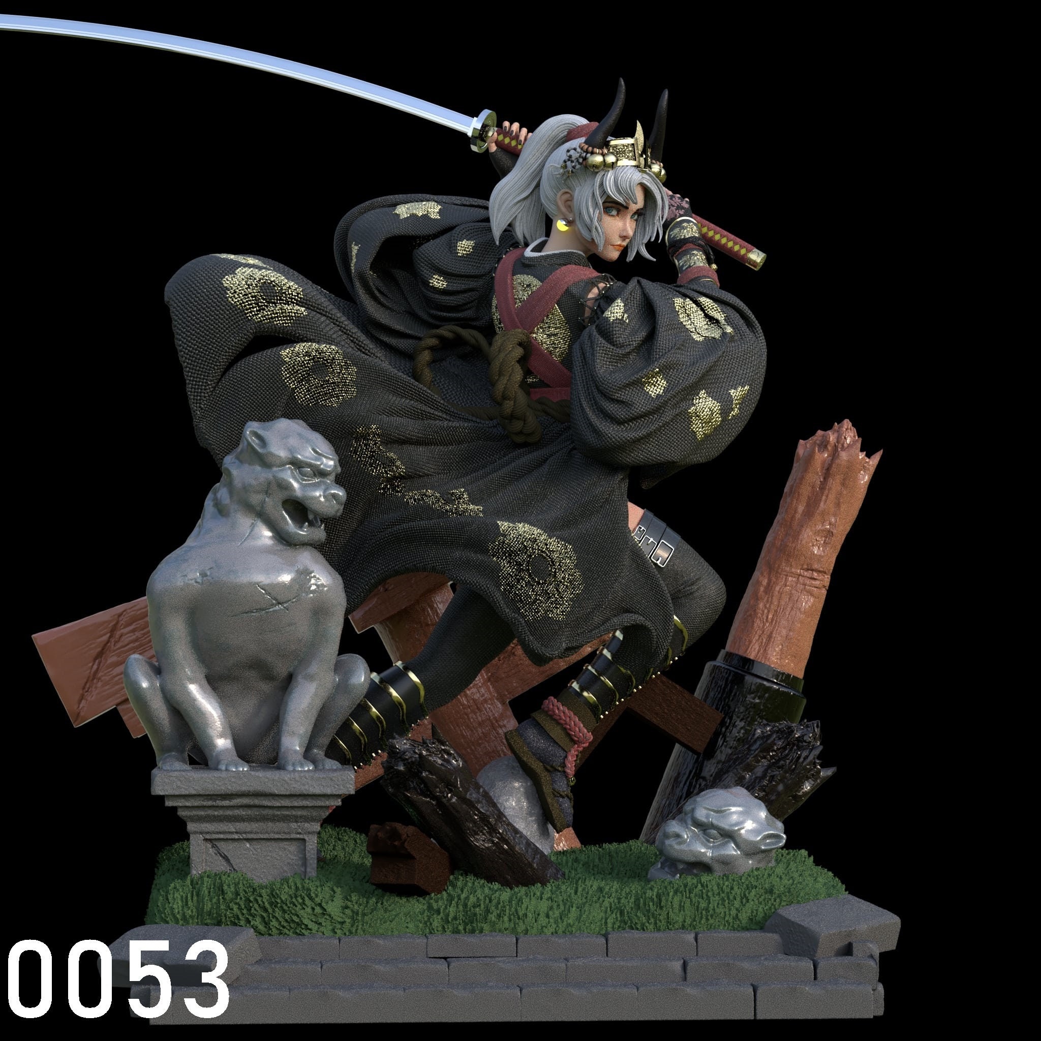 7 Premium Fantasy Character STL Bundle File Pack 3D Printing Digital ...