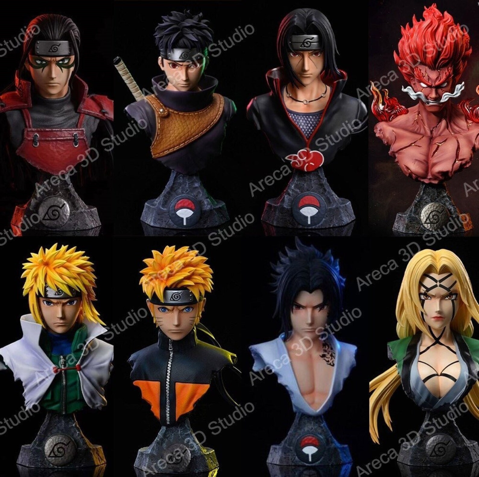 12 Anime Full Collection STL Bundle File Pack 3D Printing Digital STL ...