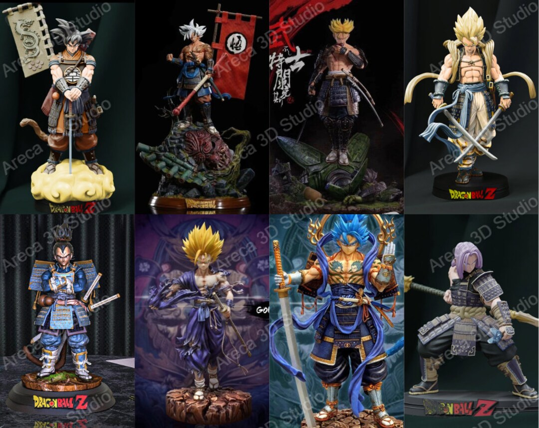 8 Anime Full Collection STL Bundle File Pack 3D Printing Digital STL ...