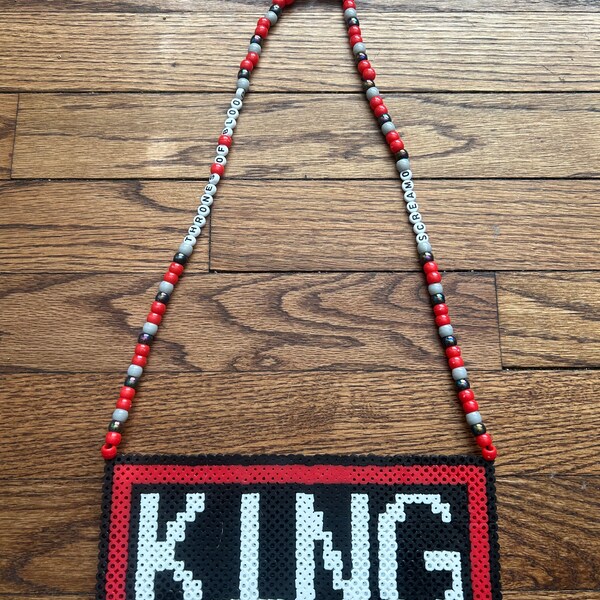 Sullivan King Perler Necklace - Etsy