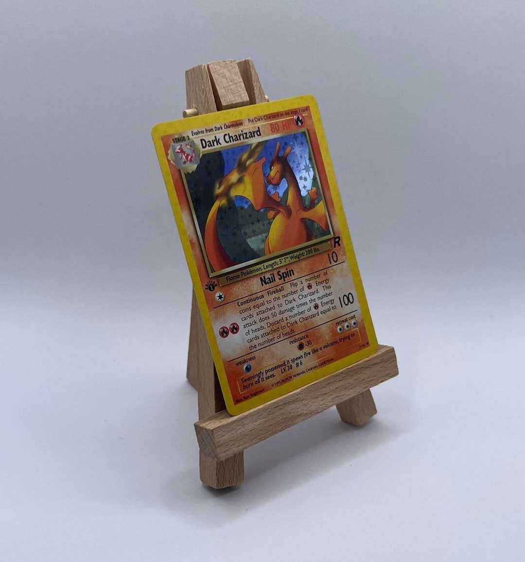 First Edition Dark Charizard Pokemon Card Holographic - Etsy