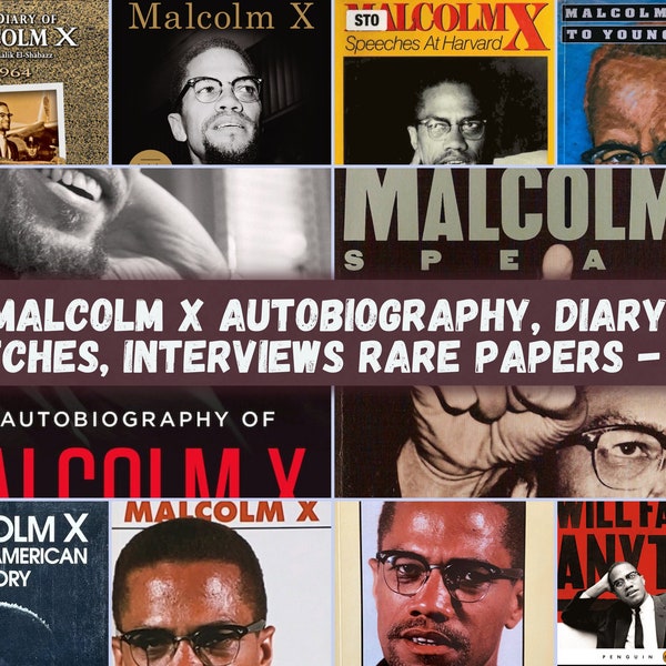 Malcolm X - Etsy