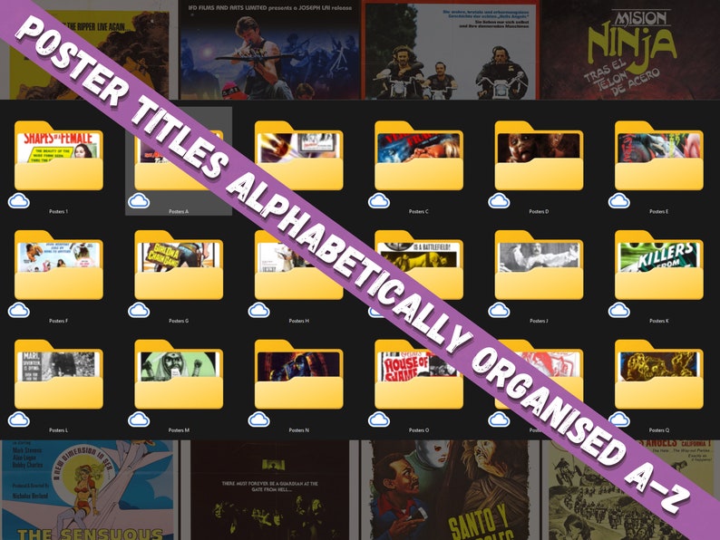 5,800 Old Movie POSTERS, High Quality 300 DPI, MEGA Movie Posters ...