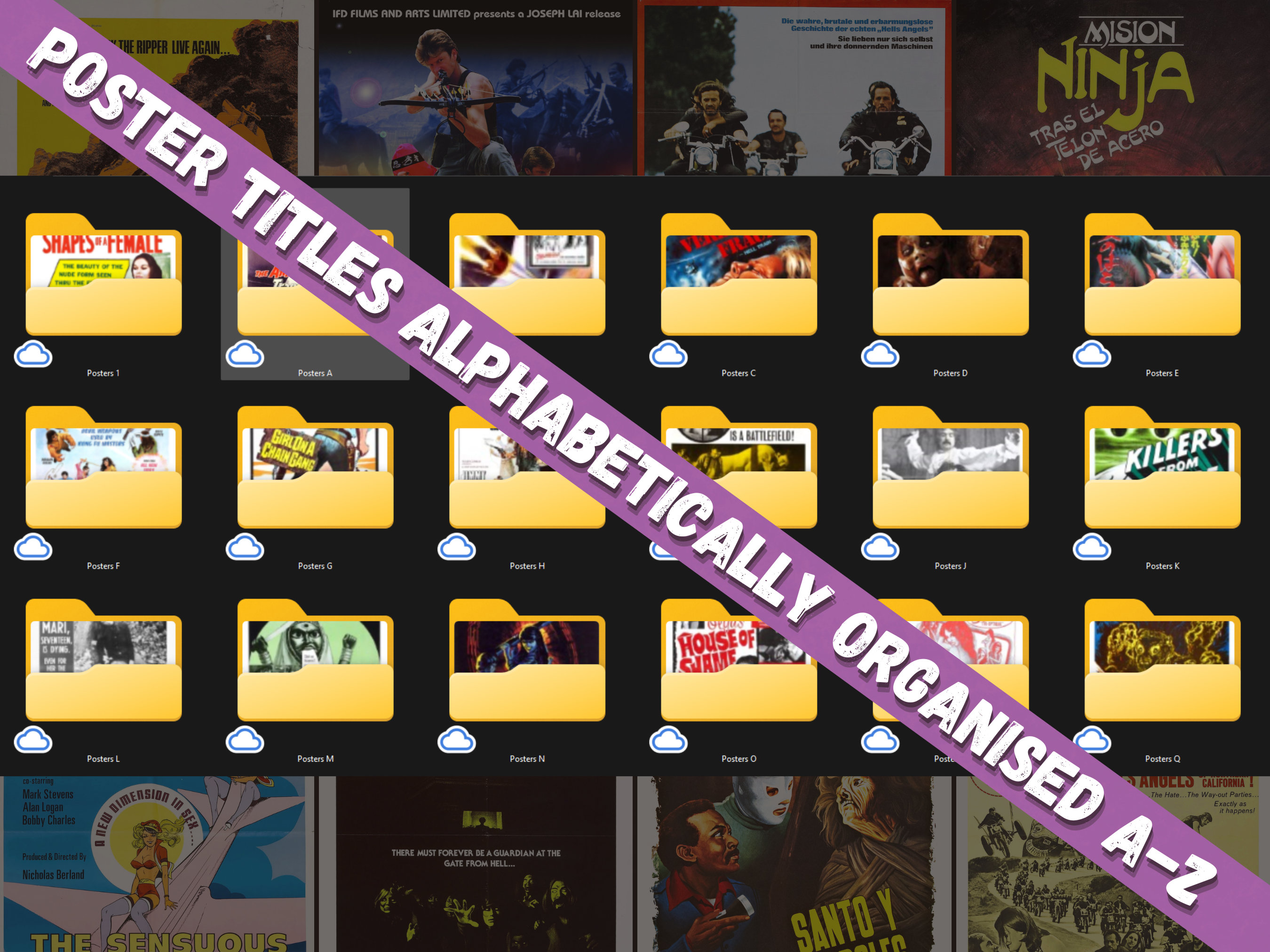 5,800 Old Movie POSTERS, High Quality 300 DPI, MEGA Movie Posters ...