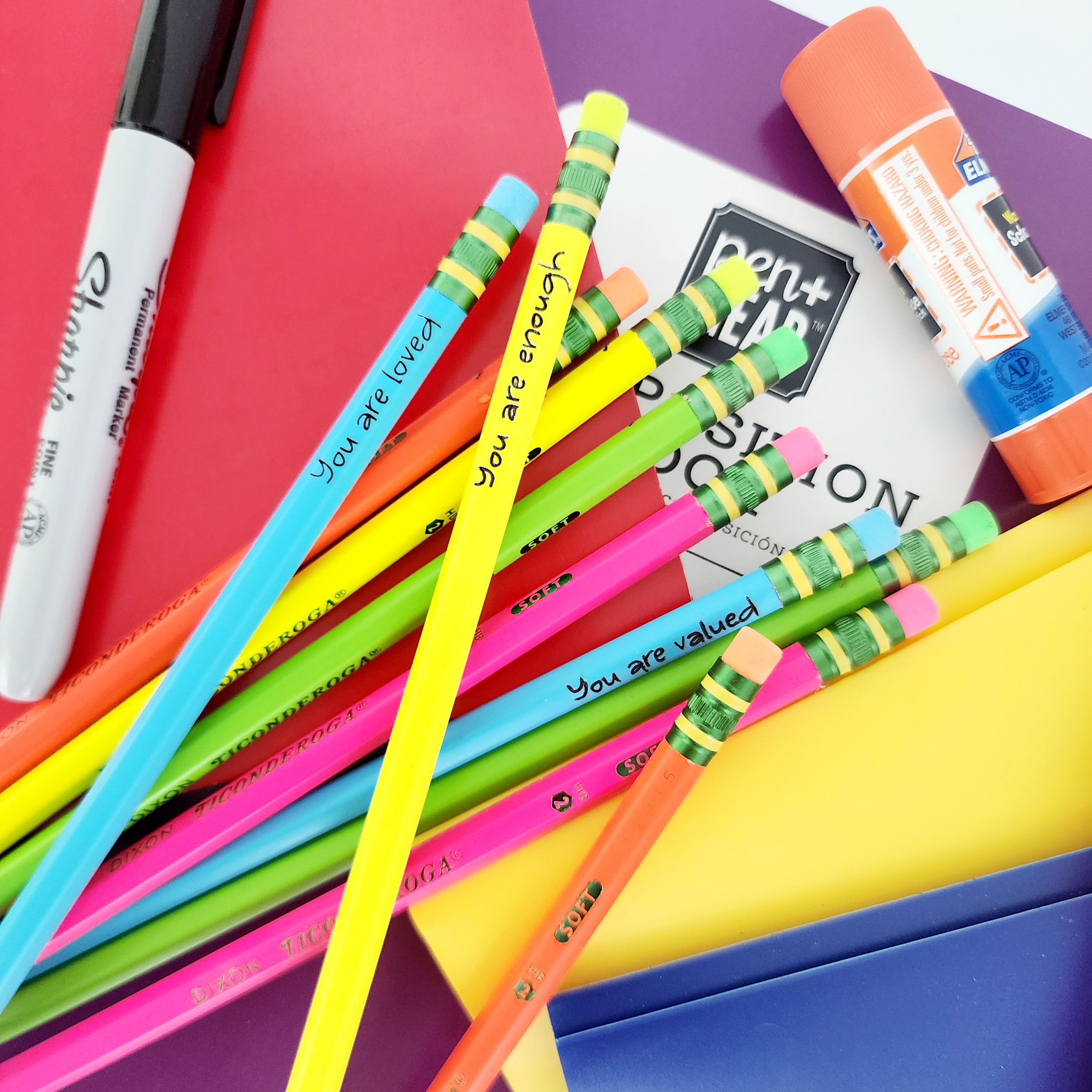 Personalized Pencil for School Pencil With Name Engraved Ticonderoga ...