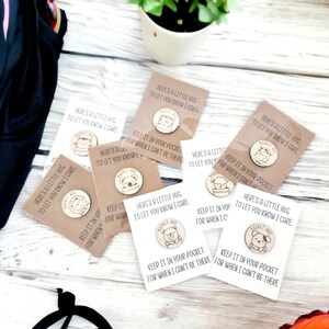 Hug Tokens for Kids Pocket Hugs for Back to School Kids Pocket Trinket ...