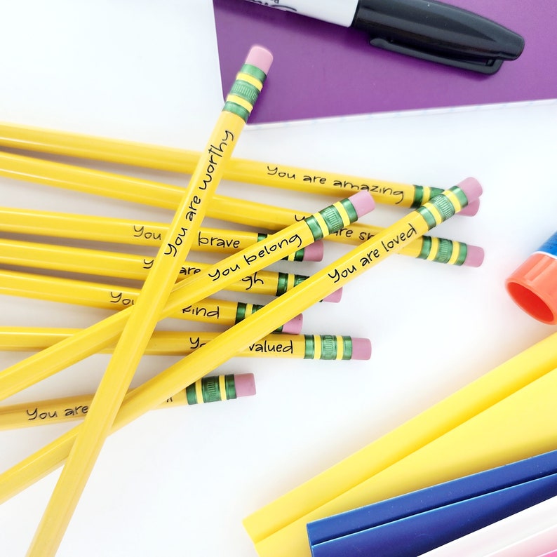 Personalized Pencil for School Pencil With Name Engraved Ticonderoga ...