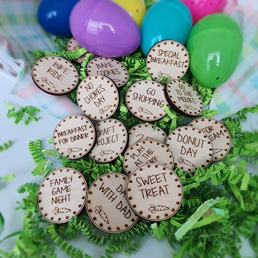 Reward Token Easter Reward Filler Token for Kids Easter Prize Token ...