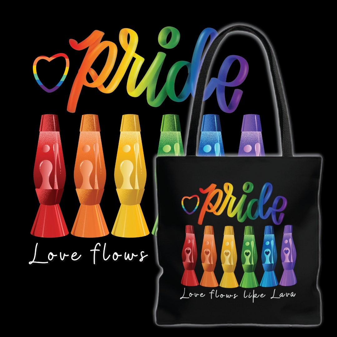 Love is Love Tote, Pride Tote, LGBTQ Tote Bag, Pride Month, Rainbow ...