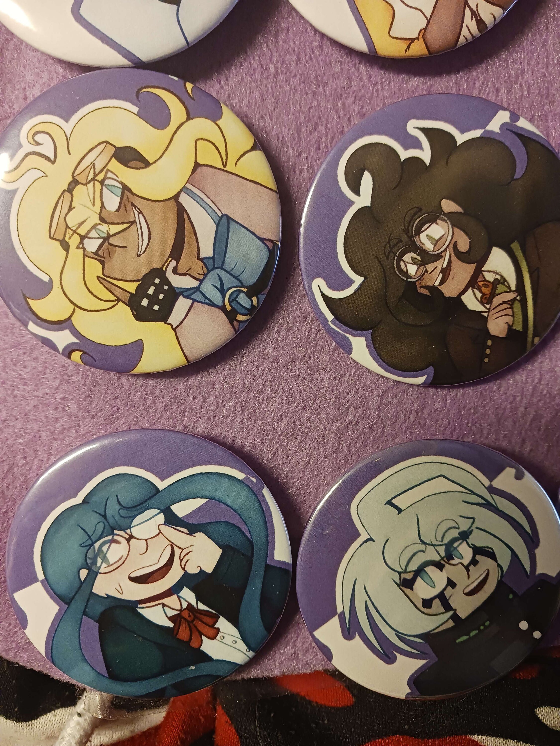 Danganronpa V3 2.25 Character Buttons - Etsy