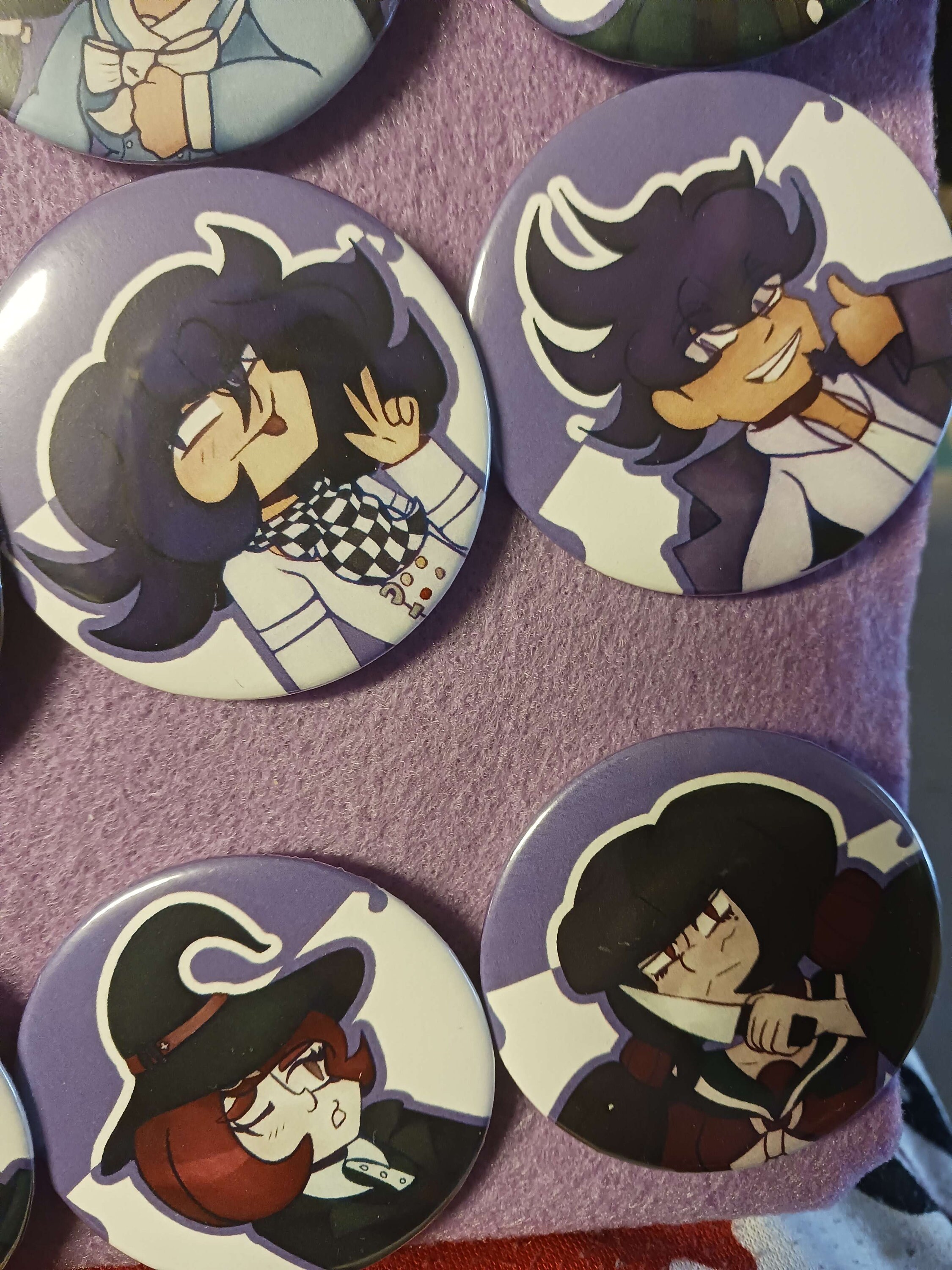 Danganronpa V3 2.25 Character Buttons - Etsy