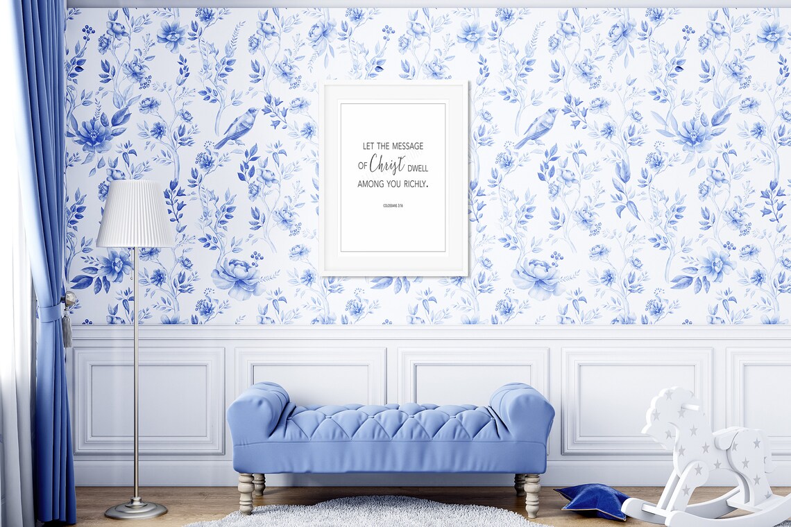 Colossians 3:16 | Scripture Art, Great for Home Office, Living Room ...