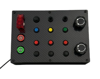 Ats/ets Truck Simulator Pc 32 Function Classic Truck Button Box With ...