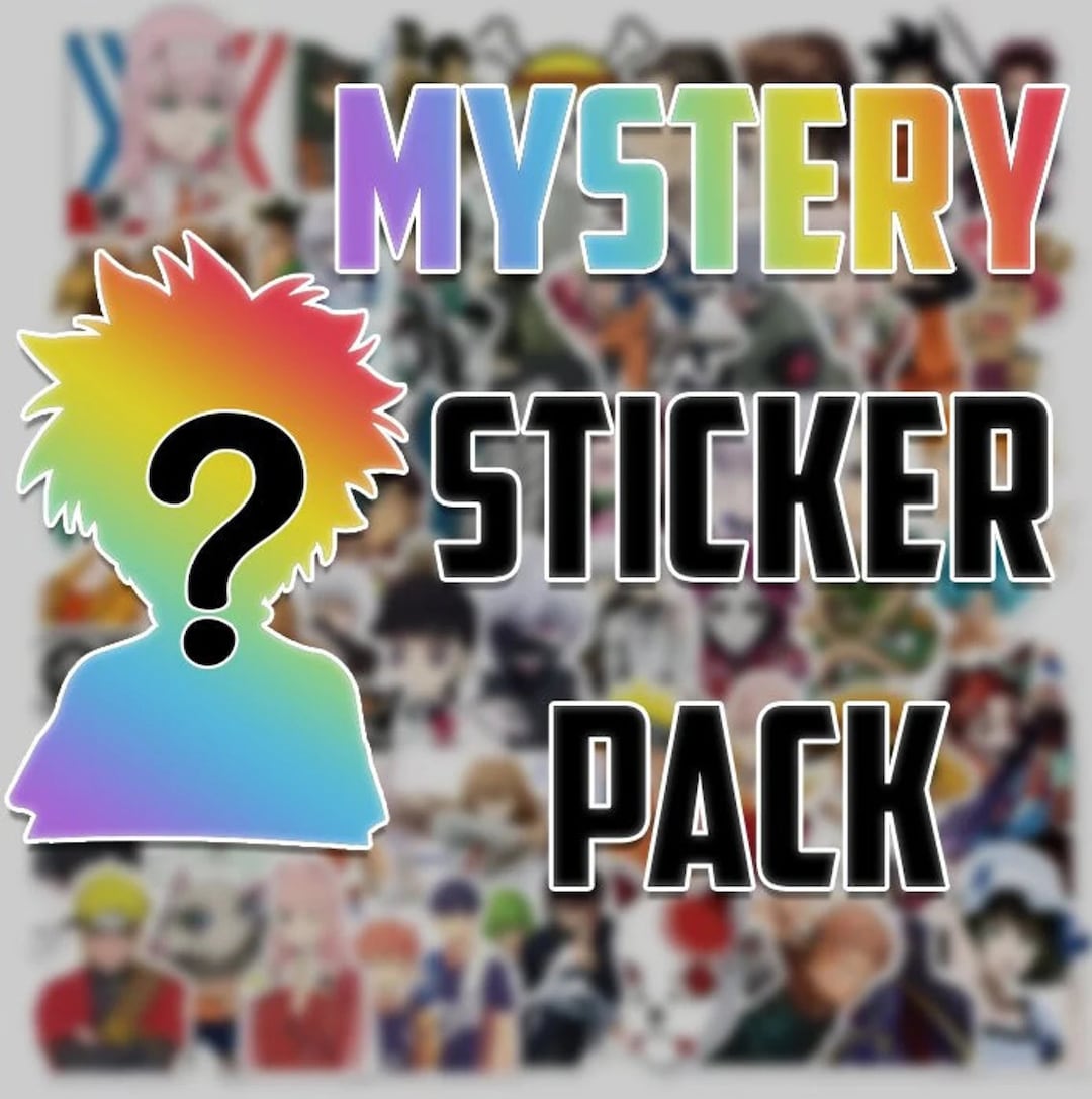 5-25pc Anime Random Sticker Pack Kawaii and Cute Manga Stickers for ...