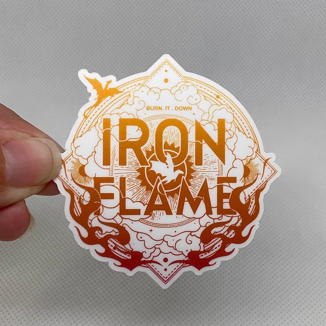 Fourth Wing, Iron Flame Stickers Xaden Riorson, Wing Leader, Dragon ...