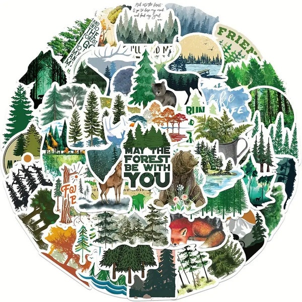 Nature Stickers - Etsy