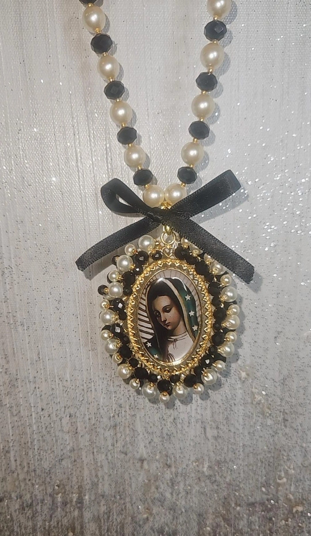 Virgin Mary Car Charm,car Decoration, Car Accessories, Rearview Mirror ...
