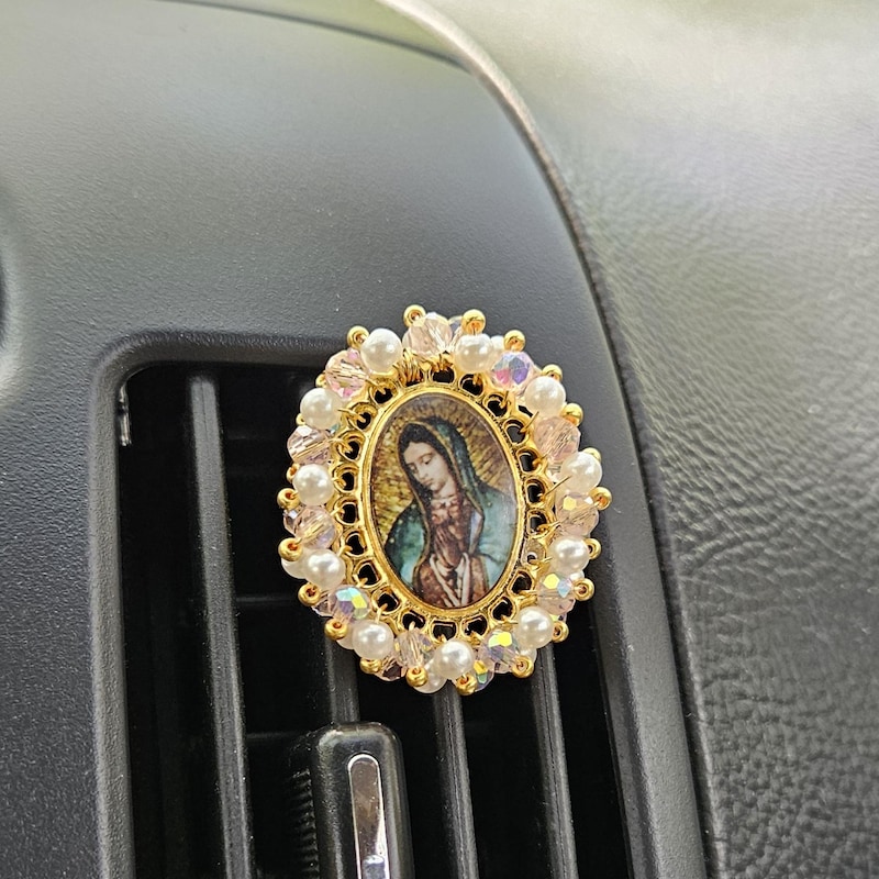 Virgencita Air Freshener - Etsy