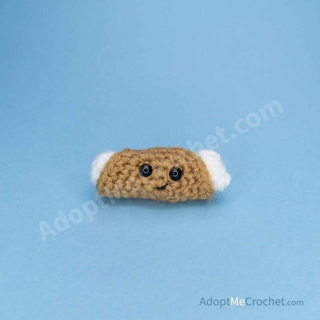 Carl the Cannoli Crochet Plush Amigurumi - Etsy