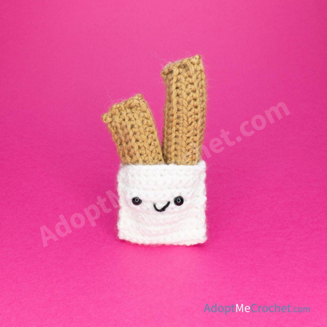 Churro Dessert Crochet Plush Amigurumi - Etsy