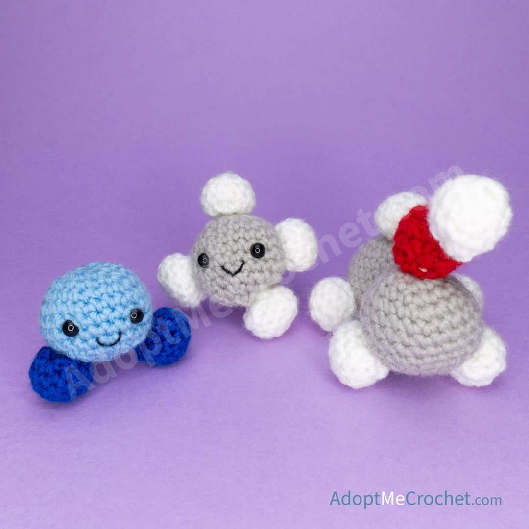 Molecules (water, Methane, Ethanol) Crochet Plush Amigurumi Chemistry ...