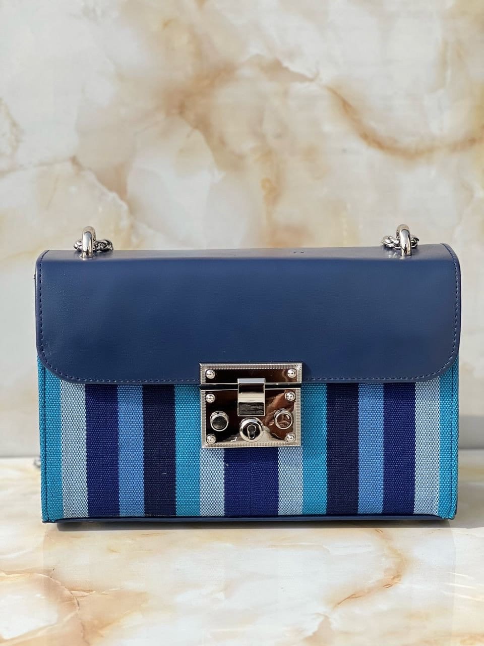 Julia Leather Aso-oke Bag - Etsy