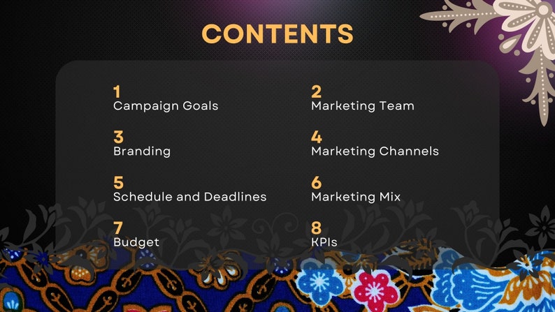 Premium Canva Template BATIK THEME - Etsy