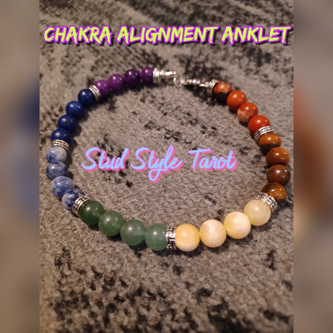 Chakra Alignment Unisex Anklet for Men & Women - Etsy