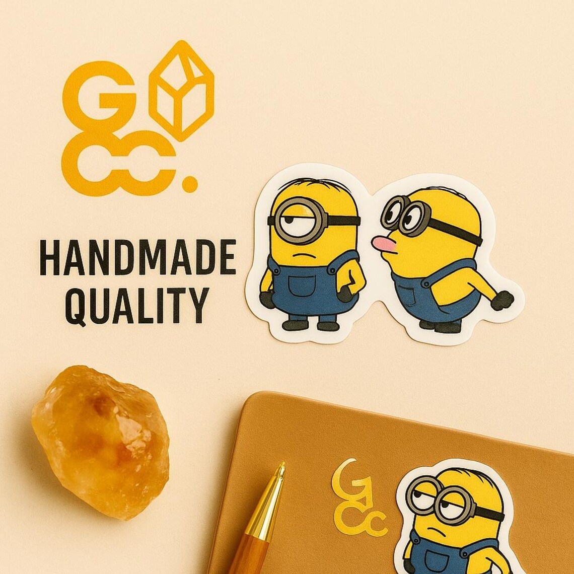 Funny Minions Sticker | Minions DIY | Cute and Funny Sticker for Laptop ...