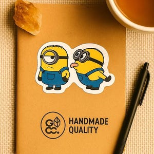 Funny Minions Sticker | Minions DIY | Cute and Funny Sticker for Laptop ...