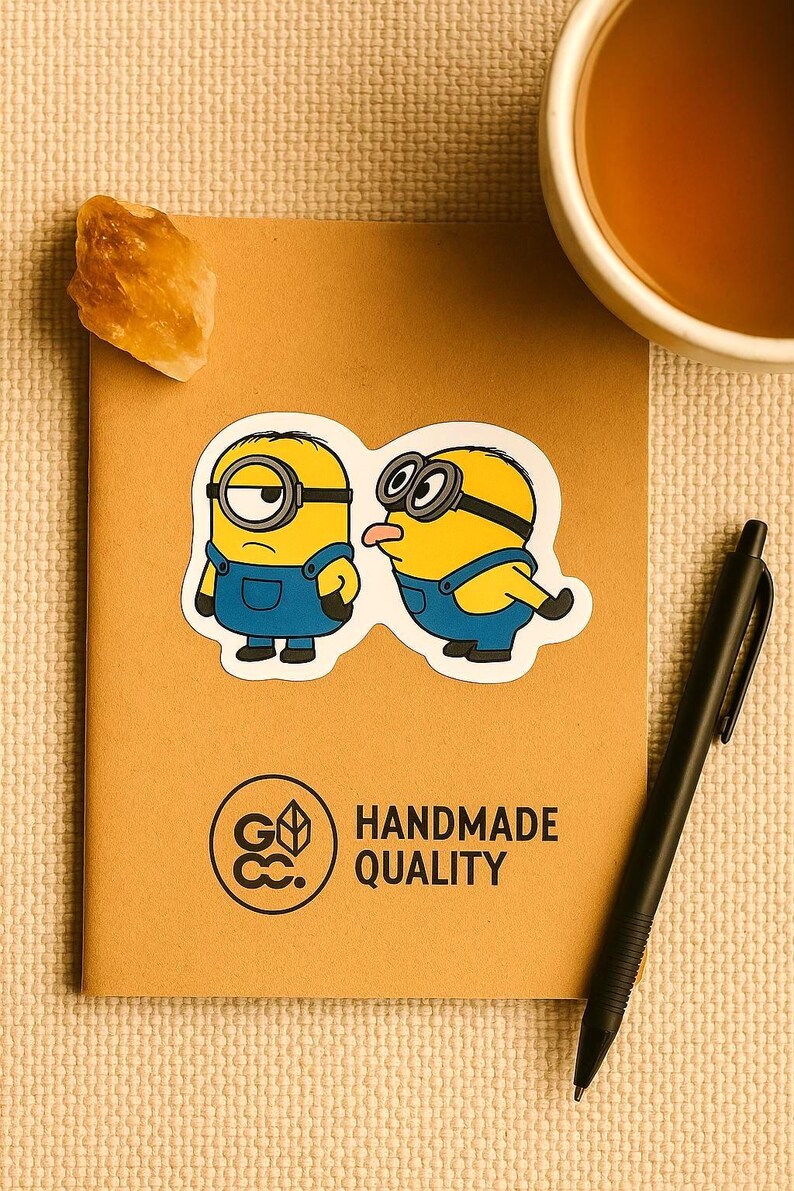 Funny Minions Sticker | Minions DIY | Cute and Funny Sticker for Laptop ...