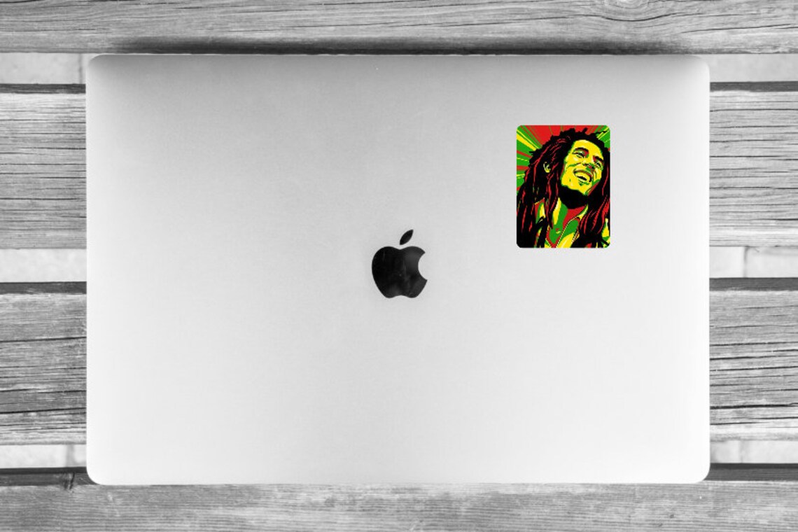 Bob Marley Sticker Iconic Reggae Legend Vinyl Decal - Etsy