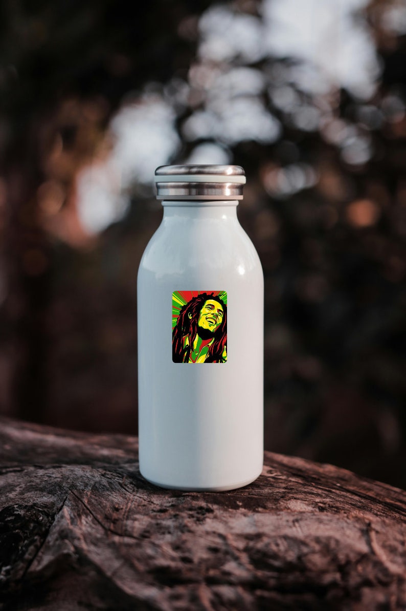 Bob Marley Sticker Iconic Reggae Legend Vinyl Decal - Etsy