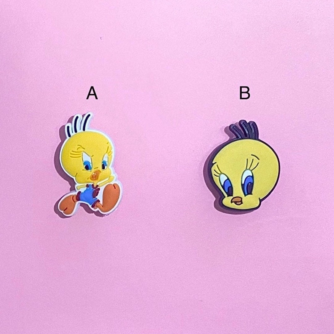 Tweety Bird Croc Charms / Shoe Charms / Shoe Accessories / - Etsy