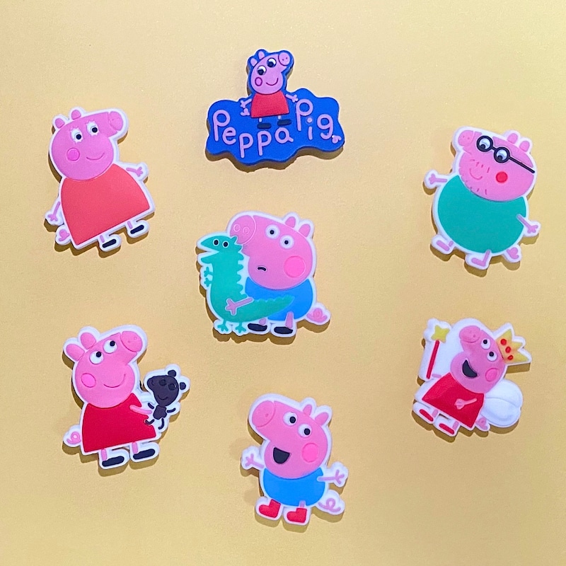 Peppa Pig Charms - Etsy