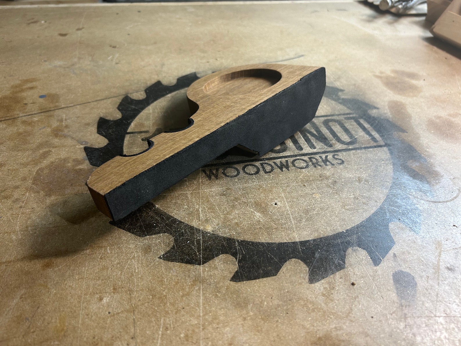 Unique Hand Made Magnetic Hardwood Rod Holder With Tray | Unique Gift ...