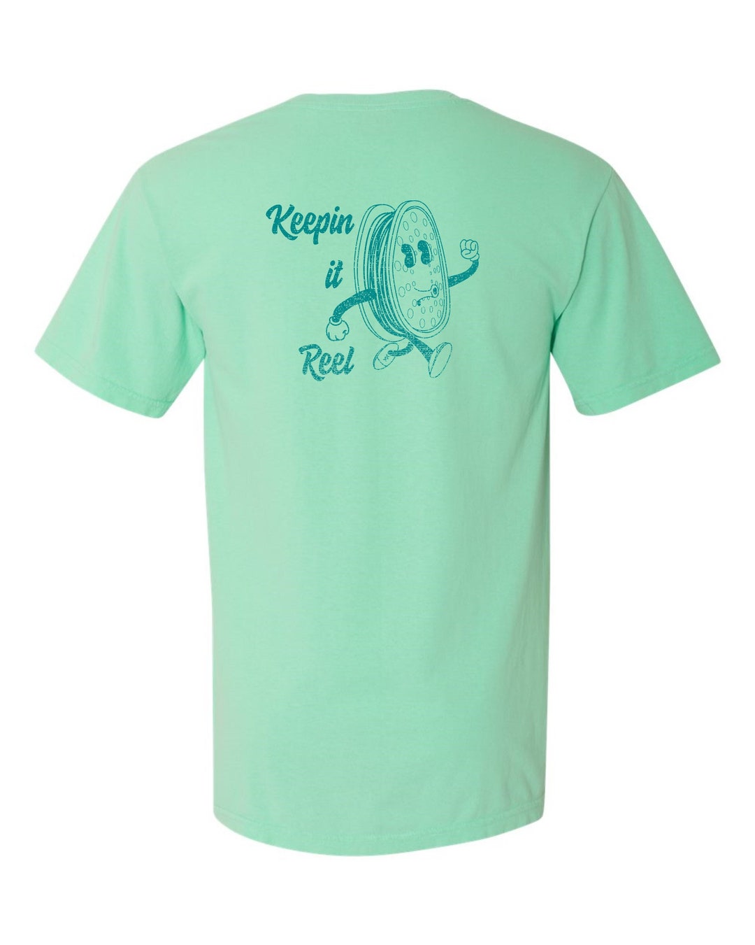 Keeping It Reel Tee | Fly Fishing; Bass Fishing - Etsy